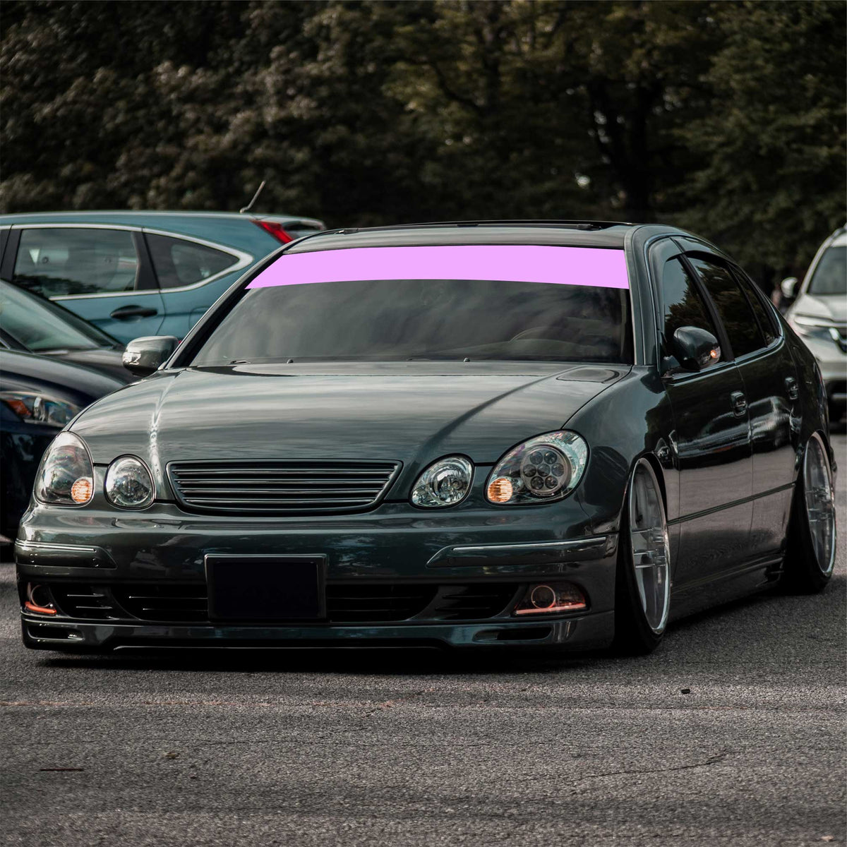 Custom Sunstrip Brow Banner | Weatherproof Automotive Graphic – Bad ...